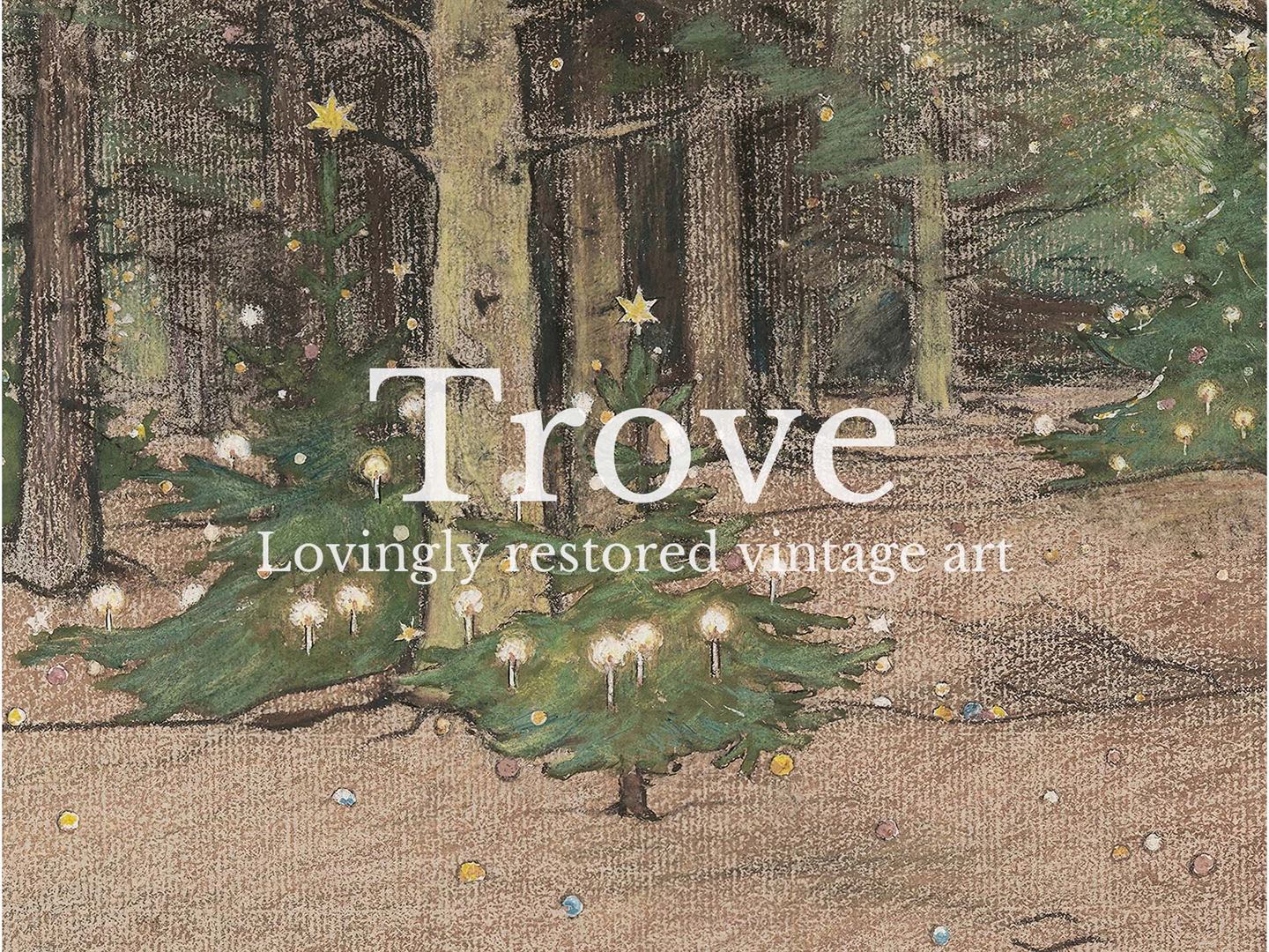 Christmas Trees - Trove Prints