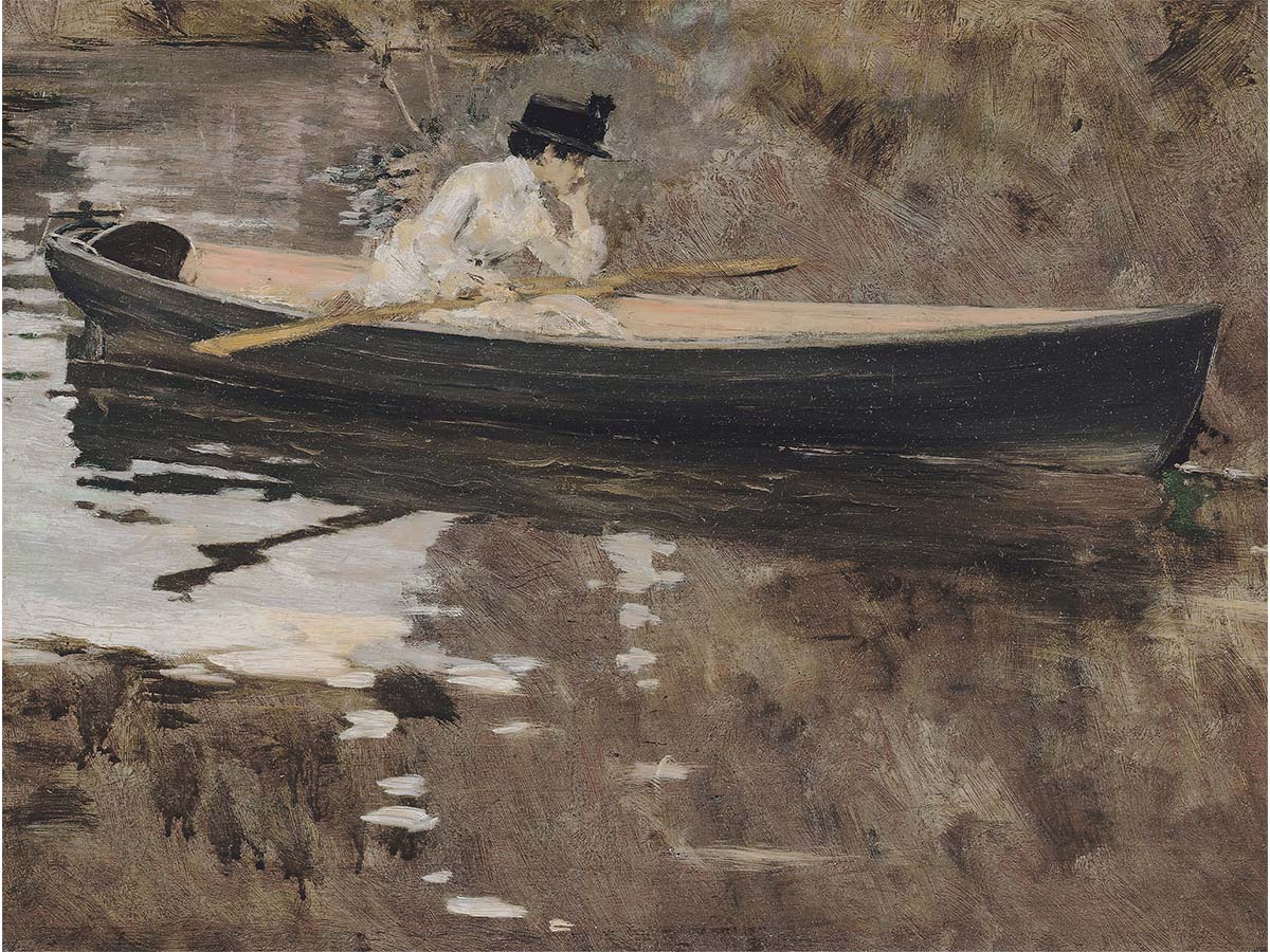 Woman in White II - Trove Prints